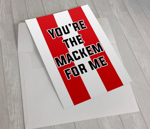 Sunderland AFC Birthday/occasion Card You're the Only - Etsy