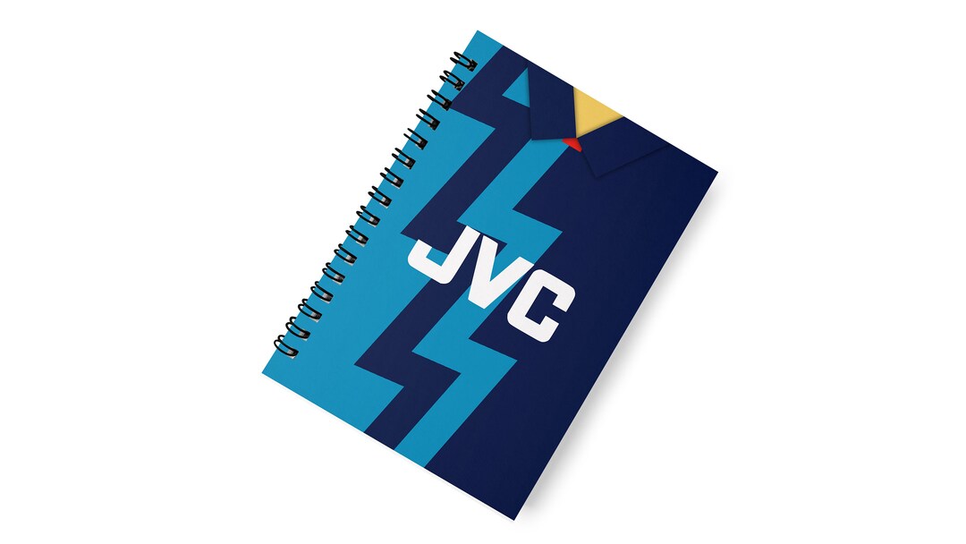 Retro Arsenal A5 Notebook 120 Pages Available in Lined or - Etsy UK