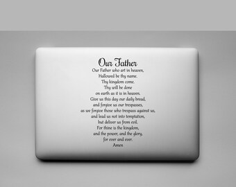 The Lord's Prayer With Embellishment Our Father Who in Heaven Wall ...