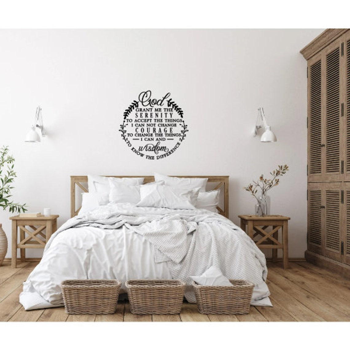 God Grant Me Vinyl Decal!| Serenity Prayer Decal | Recovery Decal - Etsy