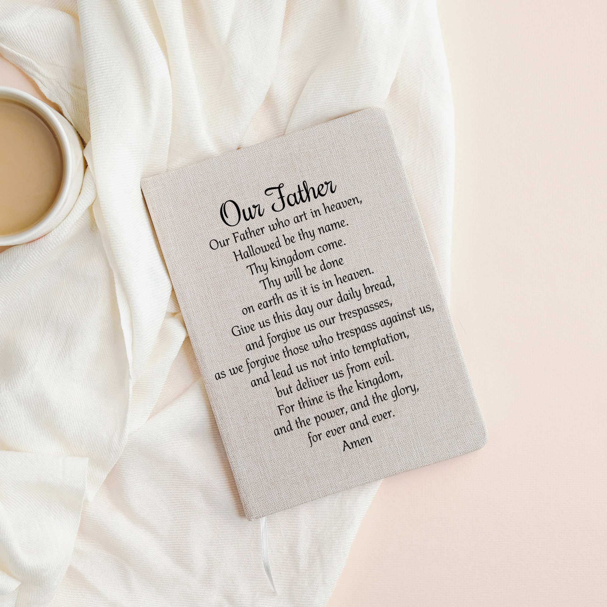 Our Father (the Lord's Prayer) Vinyl Decal| Christian Prayers| Our ...