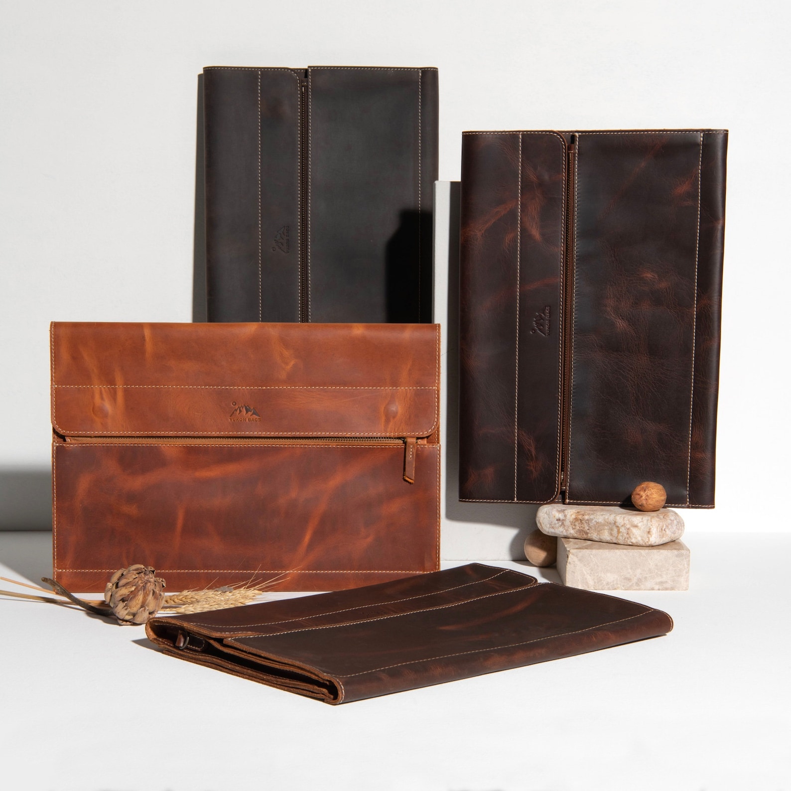 Leather Laptop Sleeve Macbook Air Pro 15 and 16 M1 Case - Etsy