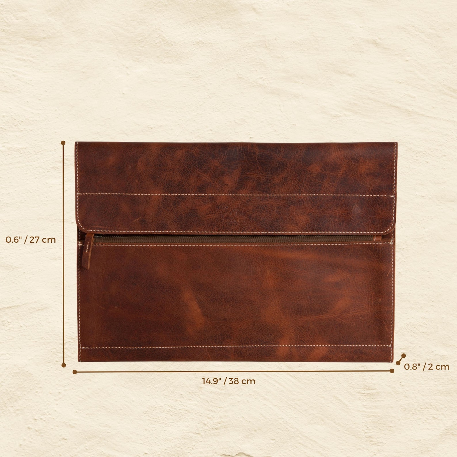 Leather Laptop Sleeve MacBook Air Pro 15 and 16 M1, M2,M3 and M4 Case ...