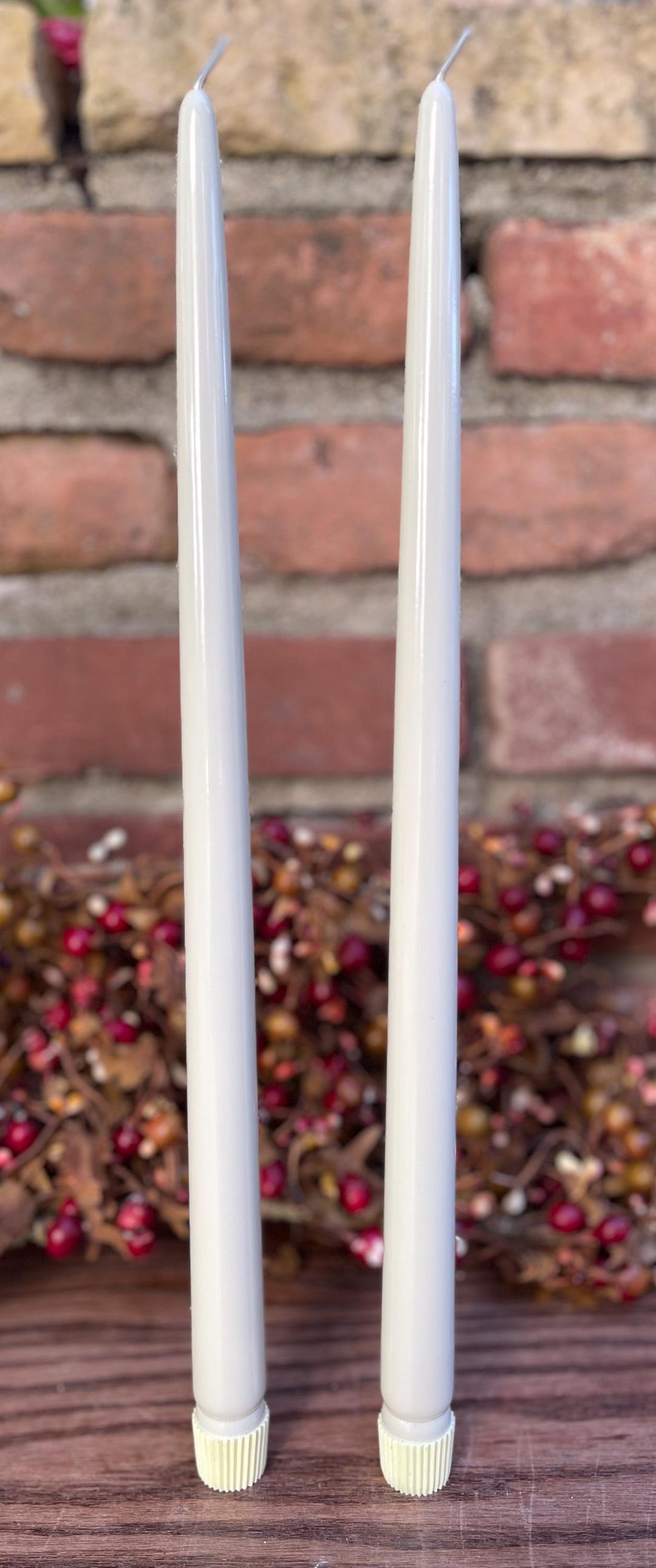 Vintage Mid Century Candles, Wear Ever Gas Lite Candles, White Aluminum ...