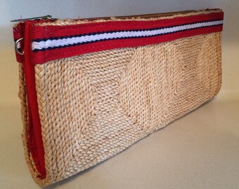 White Straw Purse - Etsy
