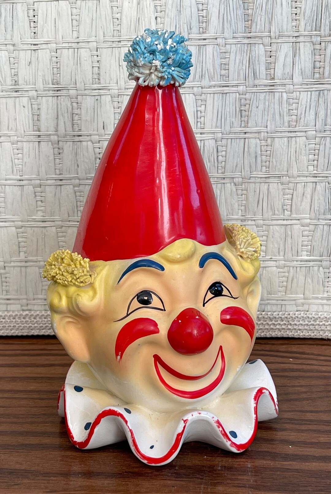 INARCO Clown Planter Vintage Clown Decor Clown Catch All - Etsy
