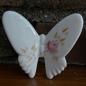 Ceramic Bisque Butterfly Wall Hangings, Set of 3 Home Interior ...