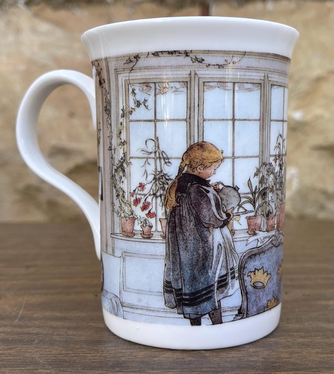 Garden Window Carl Larsson Collection Mug Heirloom Gardening Mug, Plant ...
