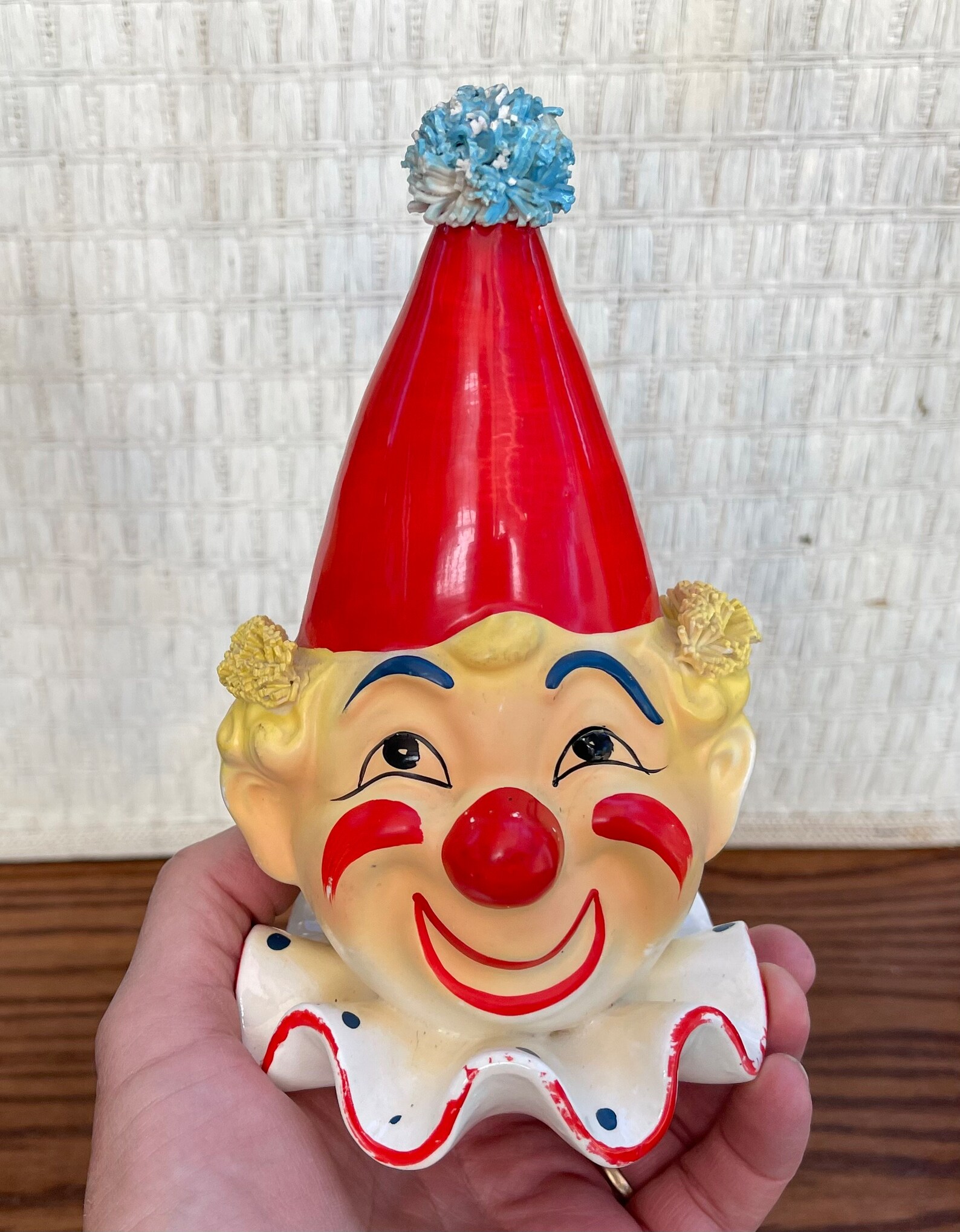 INARCO Clown Planter Vintage Clown Decor Clown Catch All - Etsy
