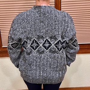SUPERMARKET SWEEP Sweater of the 80s; David Ruprecht Funky Sweater ...