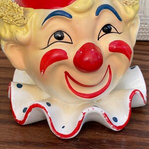 INARCO Clown Planter Vintage Clown Decor Clown Catch All - Etsy