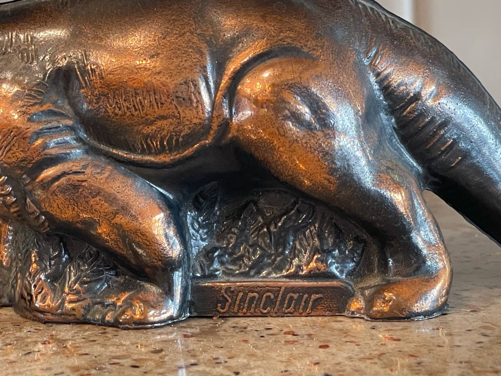 Sinclair Dinosaur Bank Brontosaurus Copper Bank Old Gas - Etsy