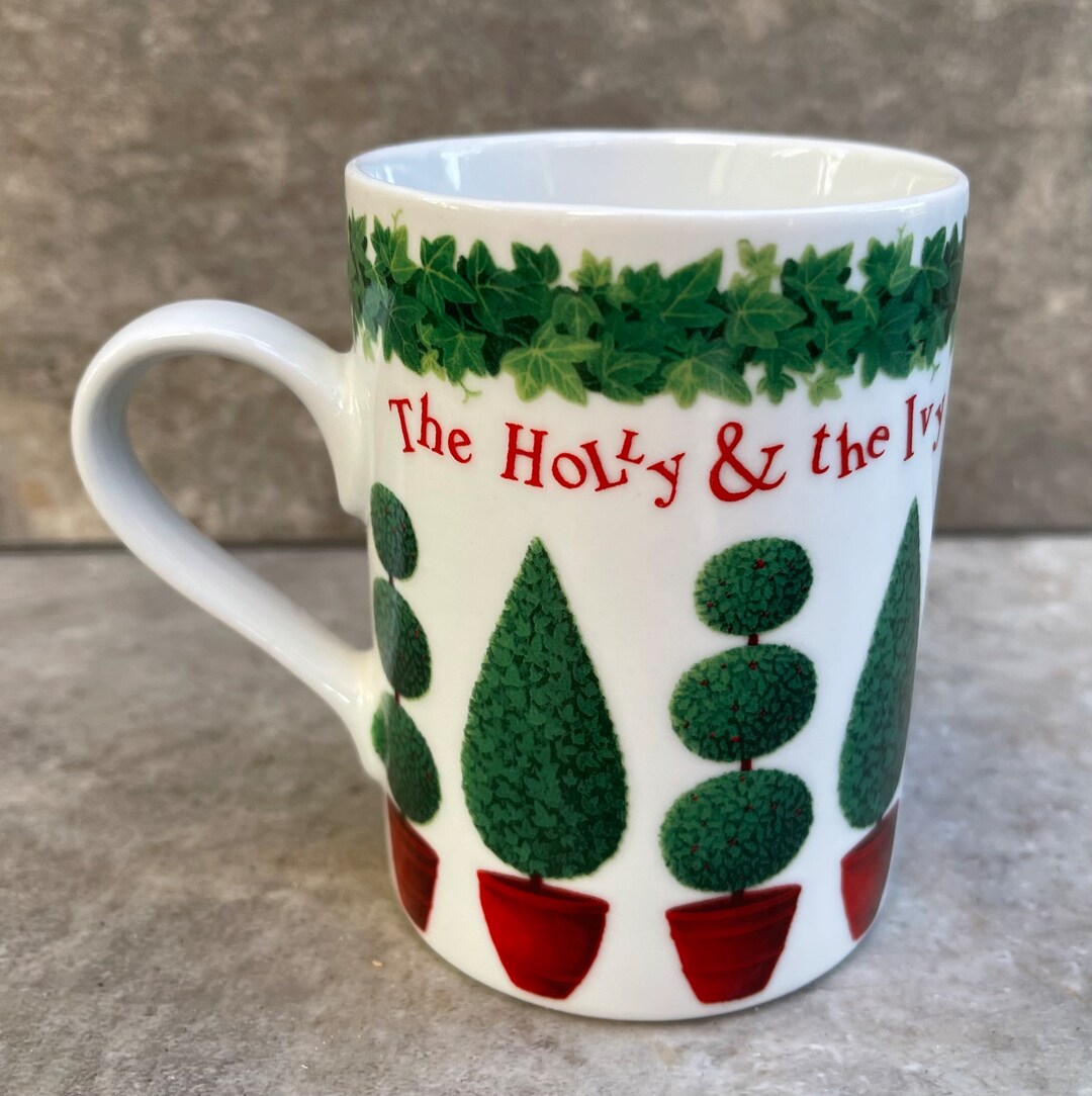 The Holly & the Ivy Cup; Dept. 56 Holly and Ivy Coffee Cup, Collectible ...