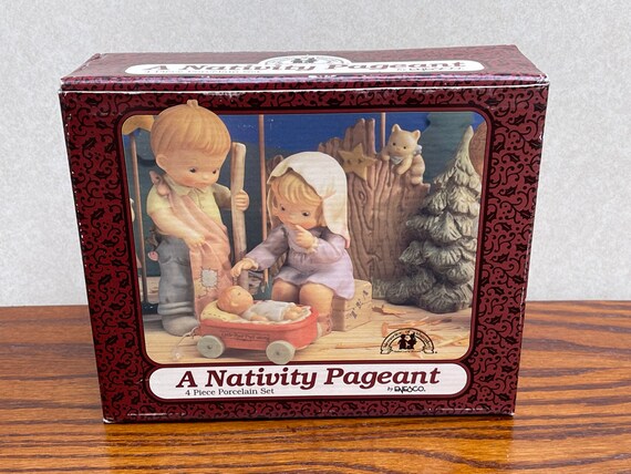 Nativity Pageant Decor Enesco Nativity Pageant 602949 Item | Etsy