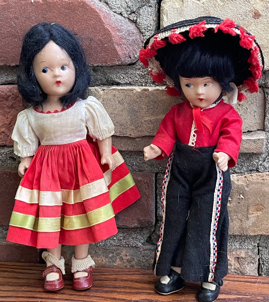 Spanish Dolls Madame Alexander SPANISH Doll Set Vintage Madame ...