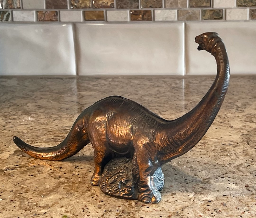 Sinclair Dinosaur Bank Brontosaurus Copper Bank Old Gas Station Bank ...