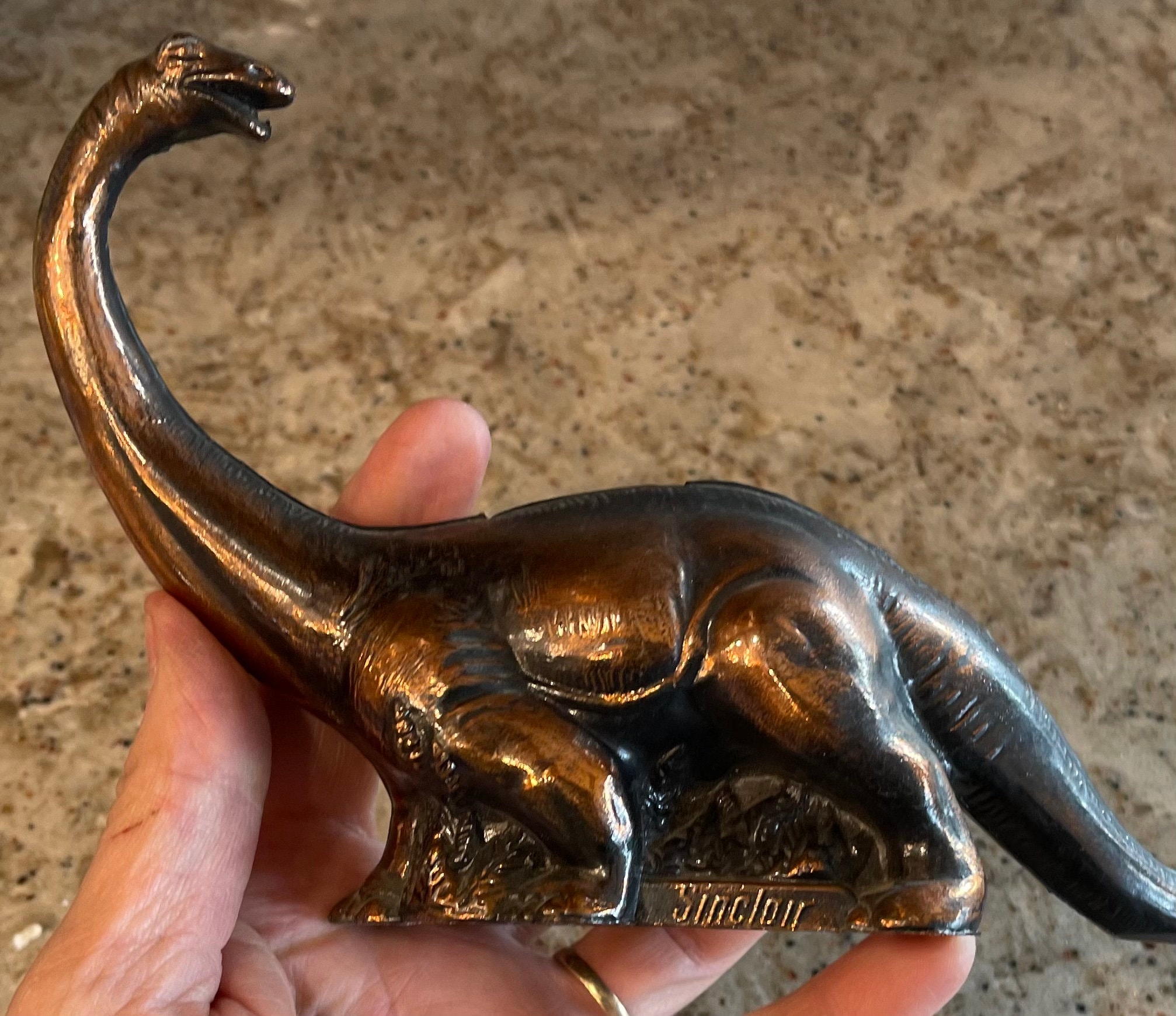 Sinclair Dinosaur Bank Brontosaurus Copper Bank Old Gas - Etsy