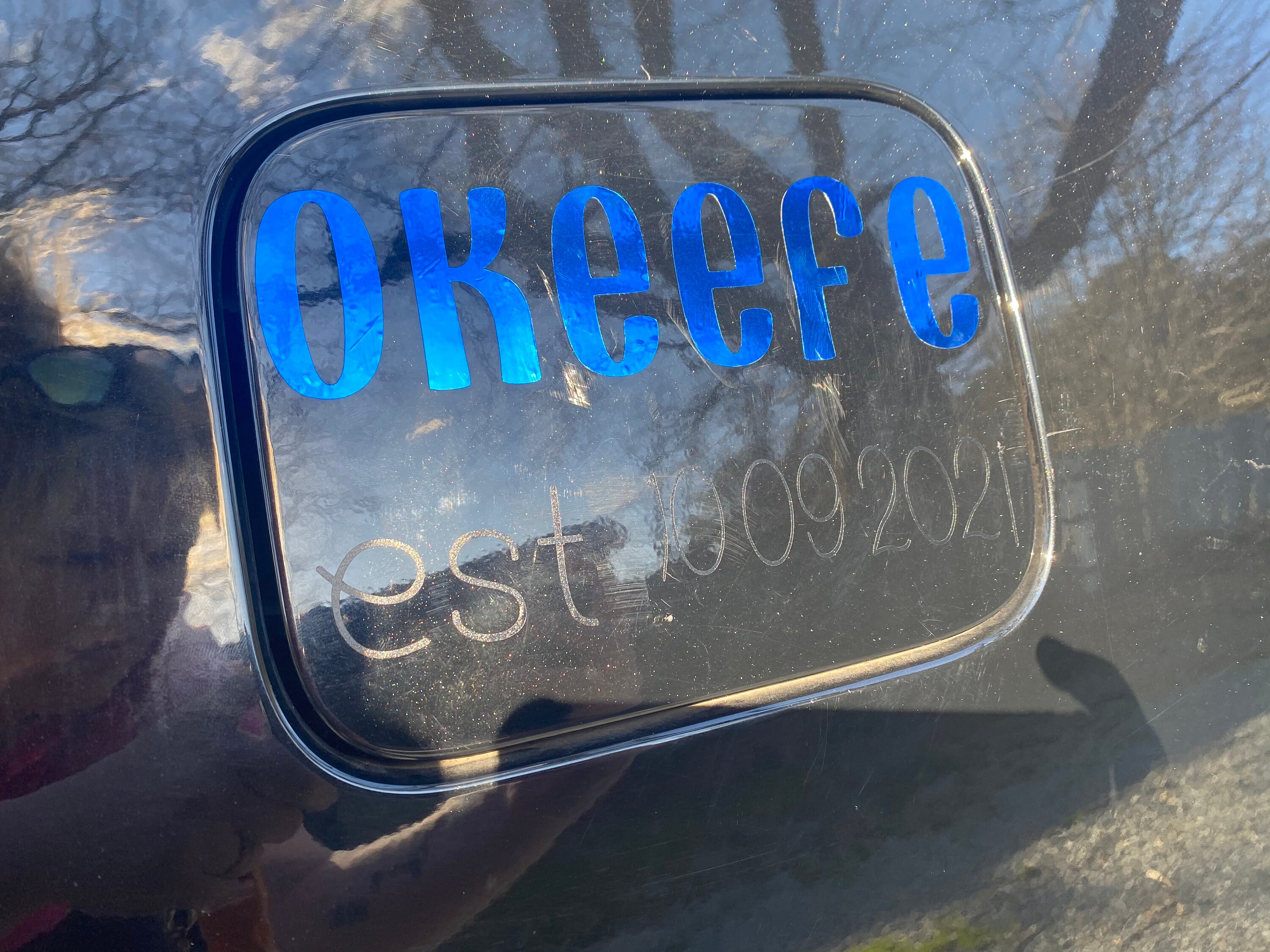 Last Name & Established Last Name Sticker - Etsy