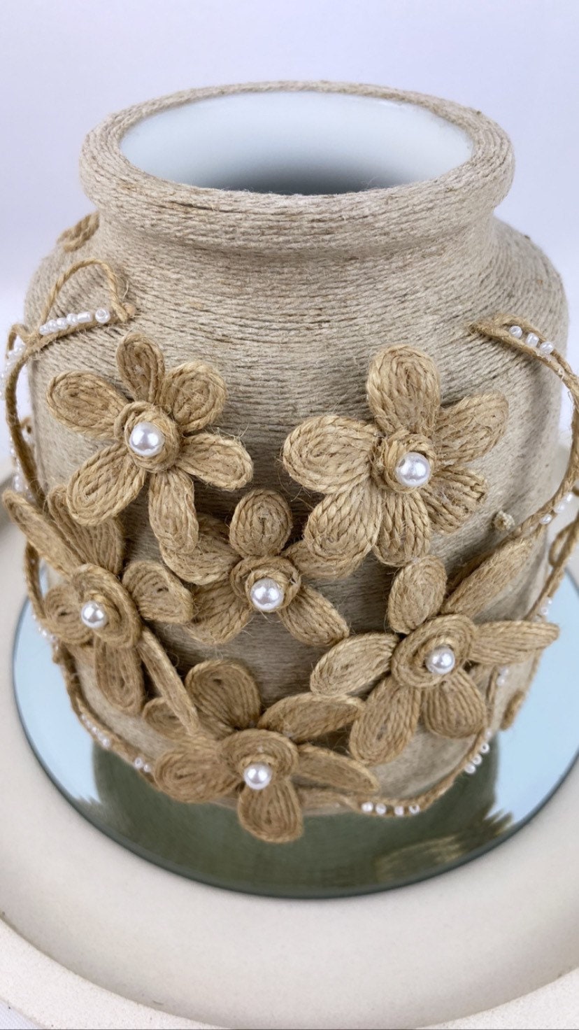 Linen Vase - Etsy