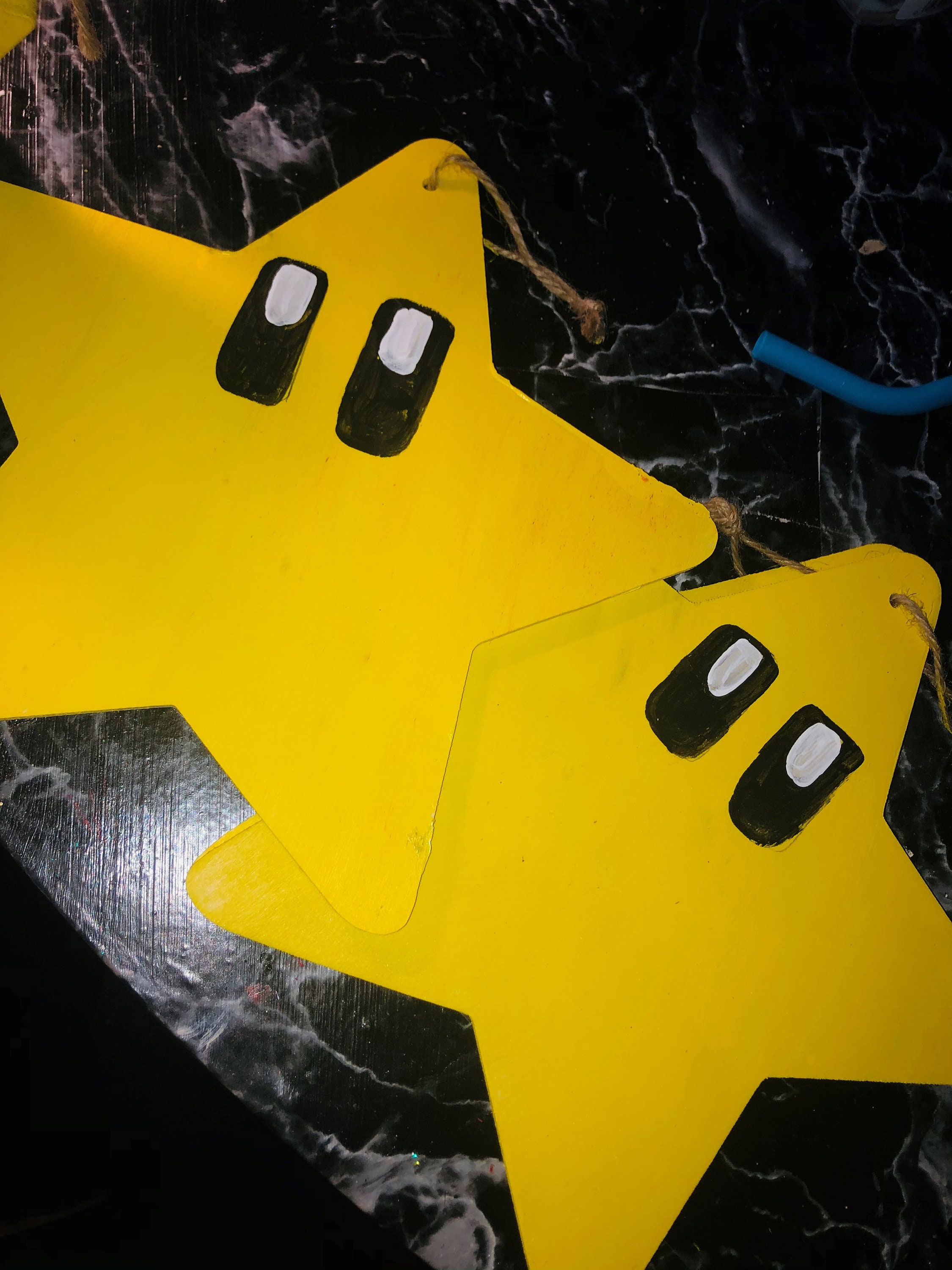 Mario Bros Wooden Star Party Decorations - Etsy