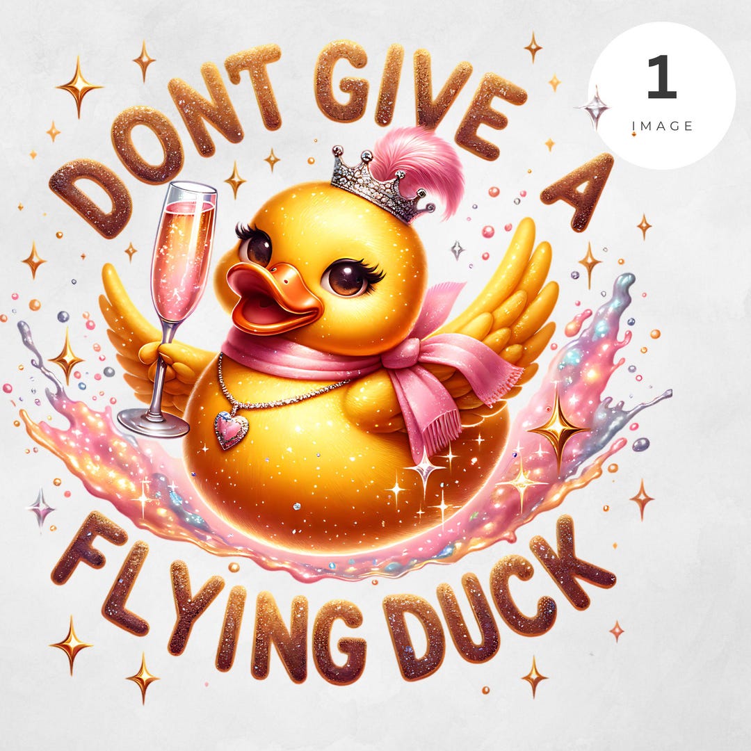 What the Duck PNG, Funny Rubber Duck Clipart, Sassy Cute Duck ...