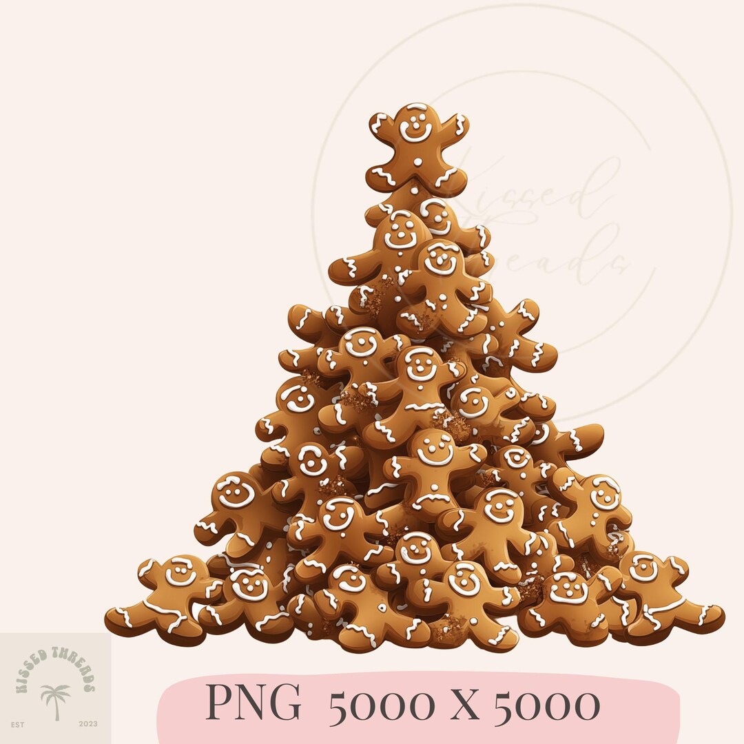 Gingerbread Man Png, Christmas Tree, Minimalist Christmas Png ...
