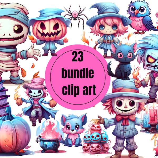 Halloween Clipart - Etsy