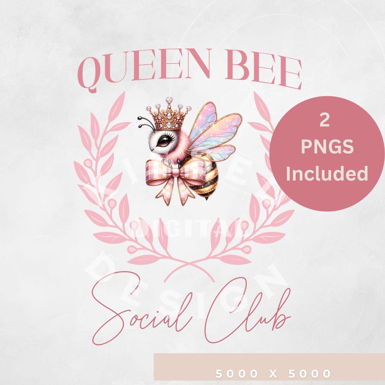Queen Bee Png, Watercolour Queen Bee, Pink Bee, Bee Png, Bumble Bee Png ...