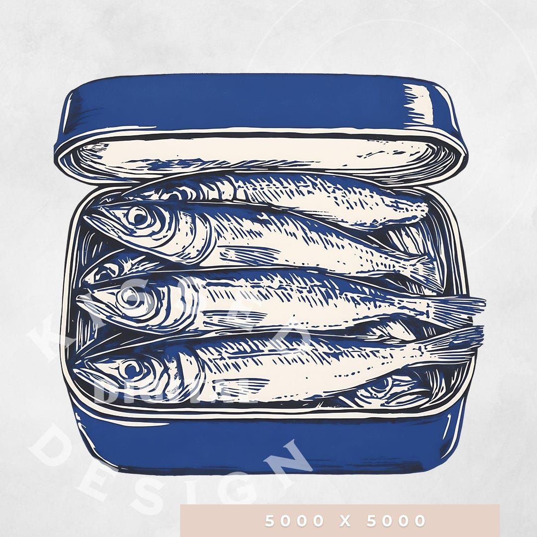 Fisherman Aesthetic Png, Nautical Clipart, Coastal Aesthetic, Sardine ...