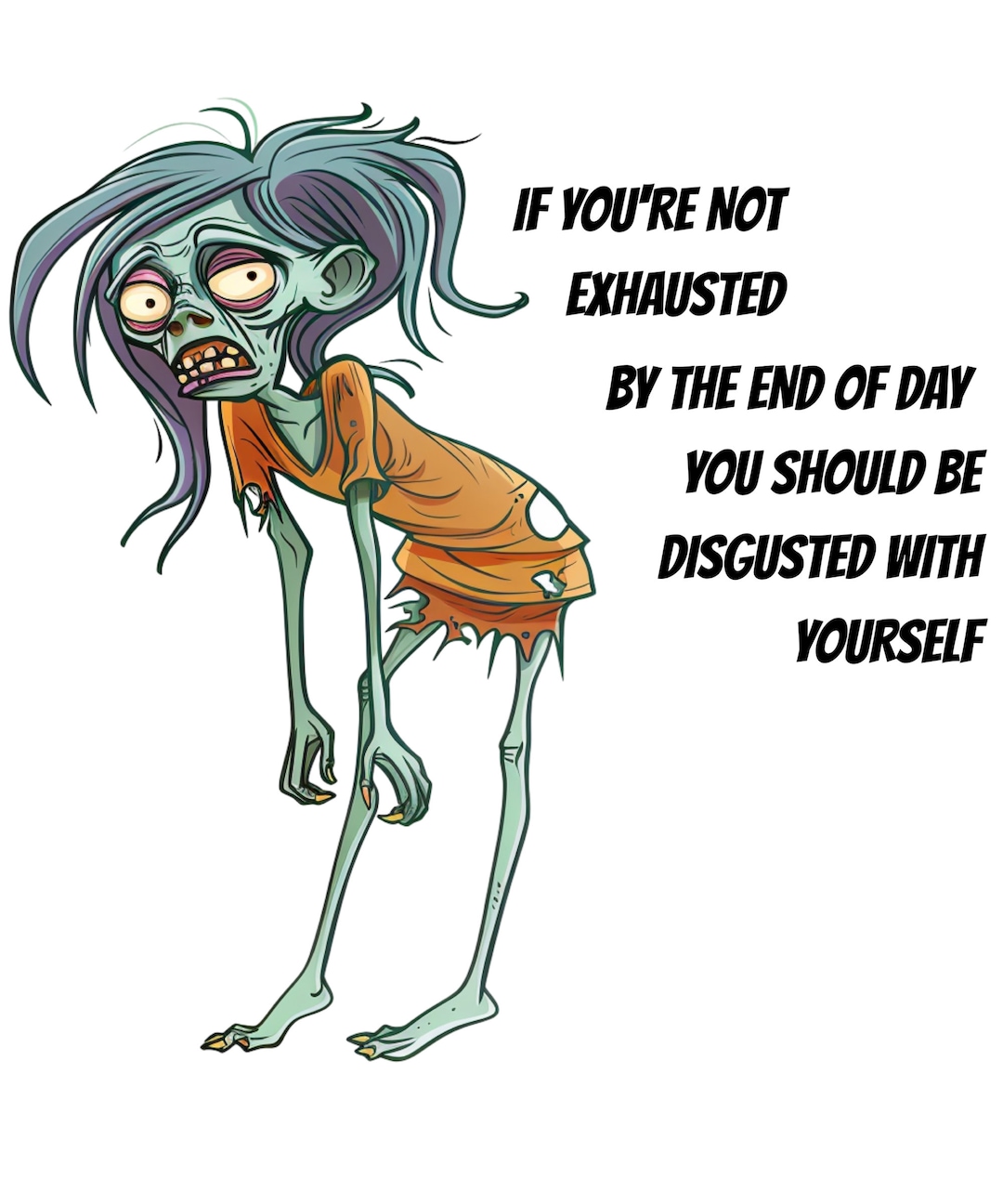 Sarcastic Mom Png, Zombie Mom, PNG, Sarcasm Png, Zombie, Halloween ...