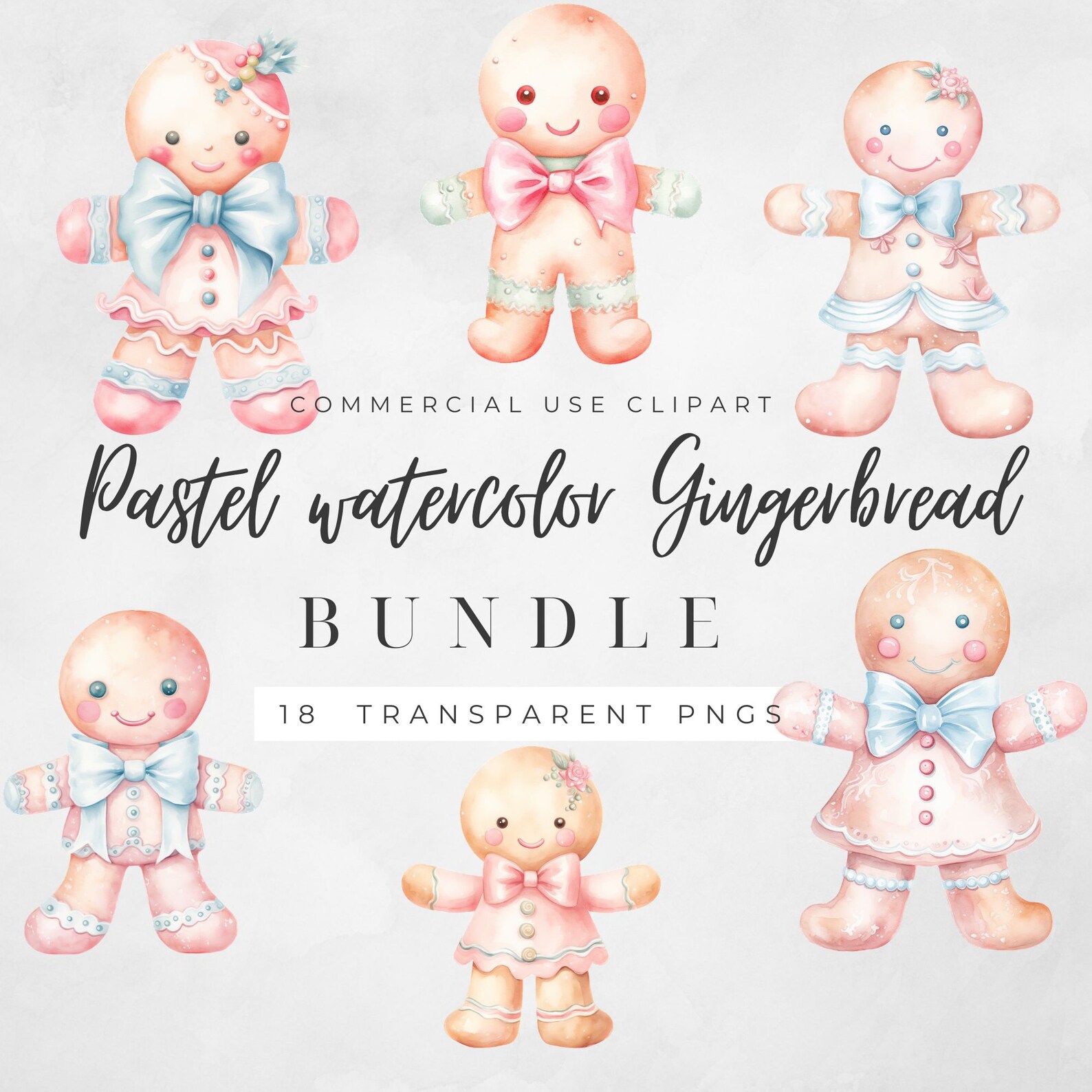 Pastel Pink Gingerbread Man, Christmas Pink Gingerbread Man Png ...