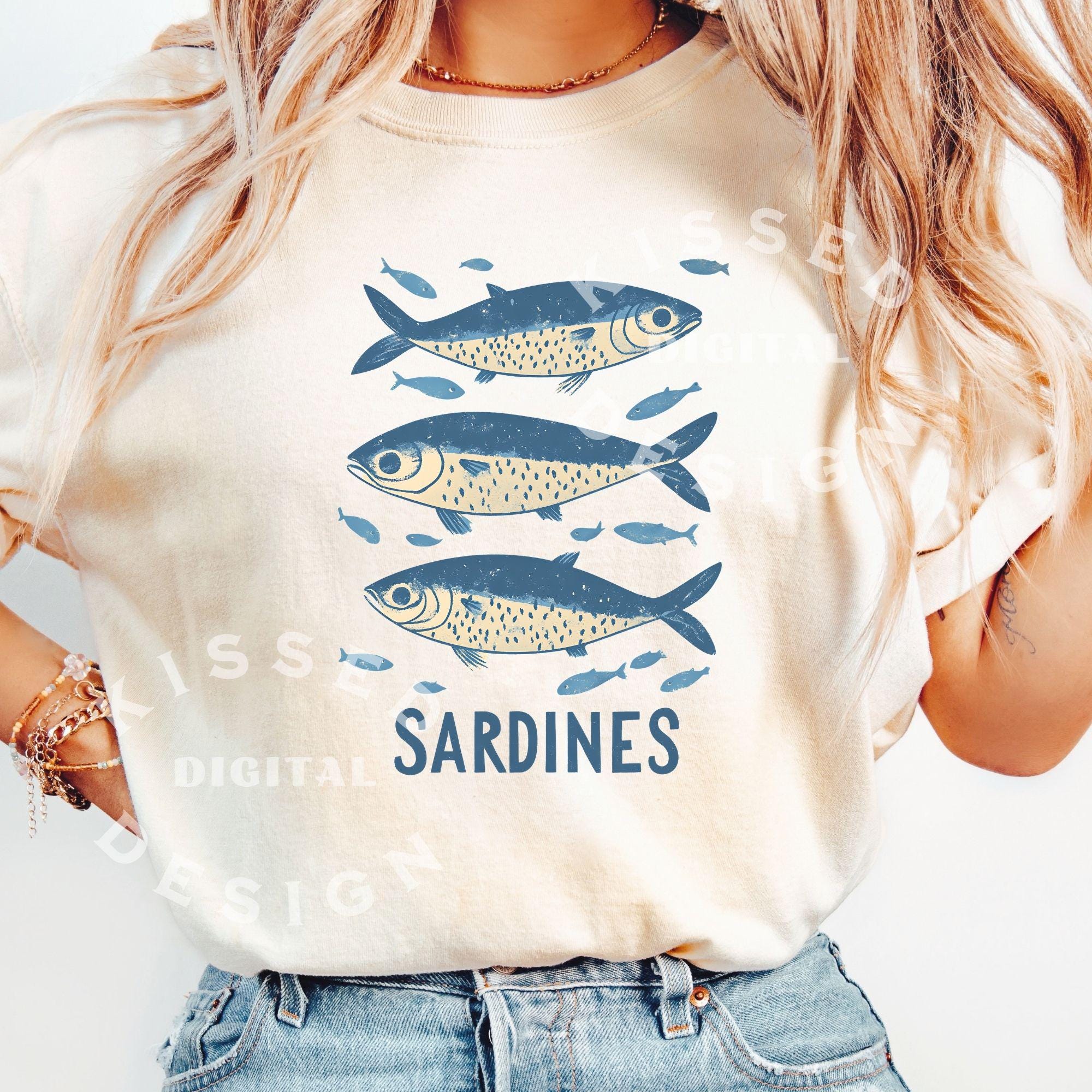 Fisherman Aesthetic Png, Nautical Clipart, Coastal Aesthetic, Sardine ...