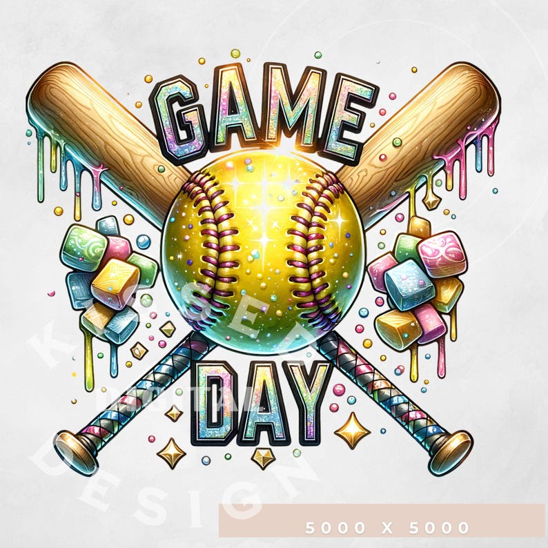 Softball Home Plate Ice Cream Drip PNG, Softball Sport Team Png ...