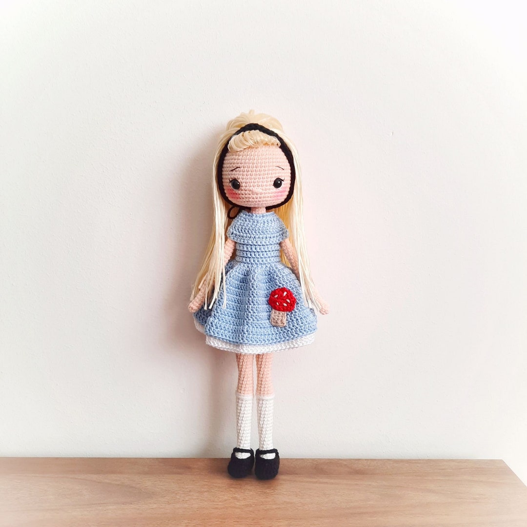 ALICE. Amigurumi Doll Pattern. Crochet Doll. PDF in English. - Etsy