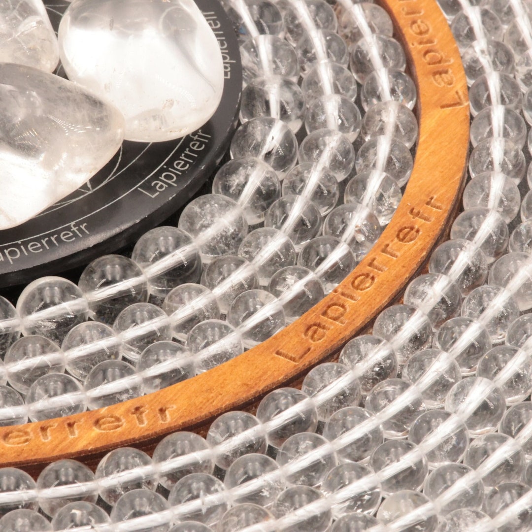 90 Natural ROCK CRYSTAL Beads 4mm 60 by 6mm 45 by 8mm 35 - Etsy