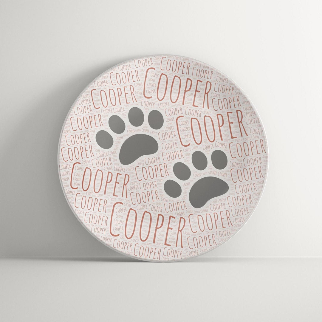 Personalized Pet Plate Custom Dog Plate, Personalized Pet Plate, Cat ...