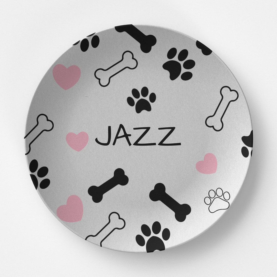 Custom Pet Plate: Personalized Dog or Cat Dining Dish - Etsy