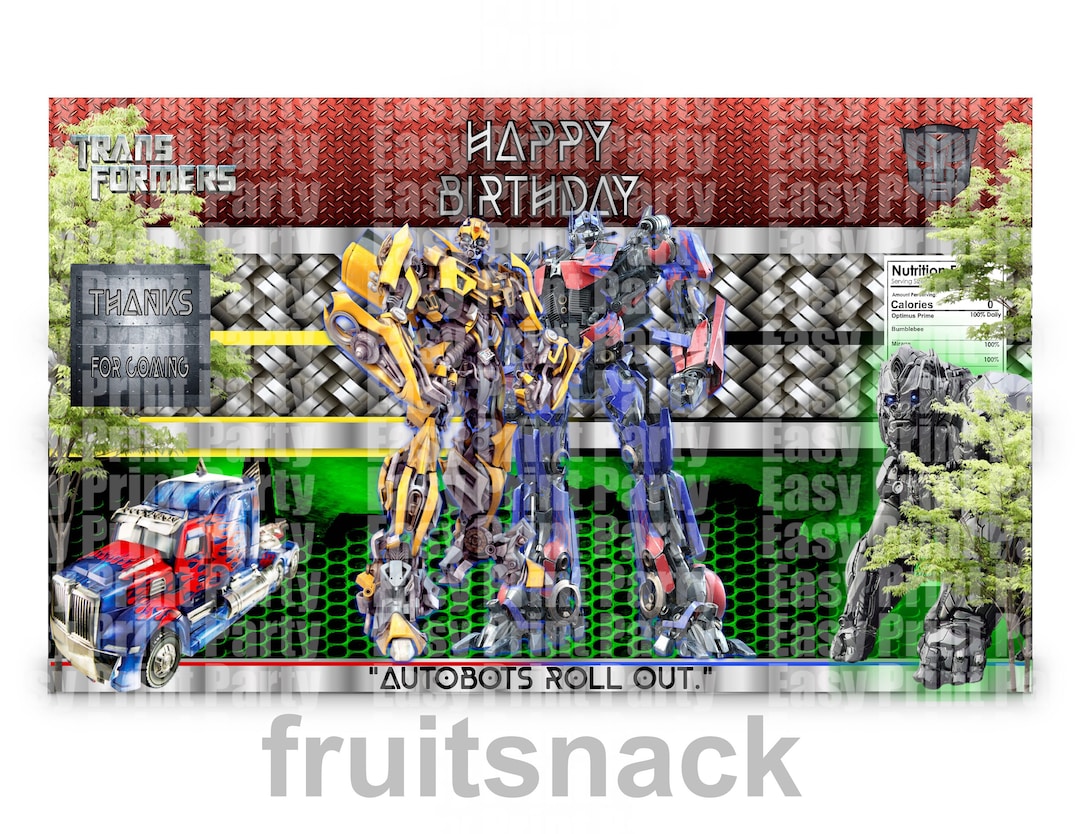 Transformers Fruitsnack Printable| Transformers Fruit Snack Printable ...