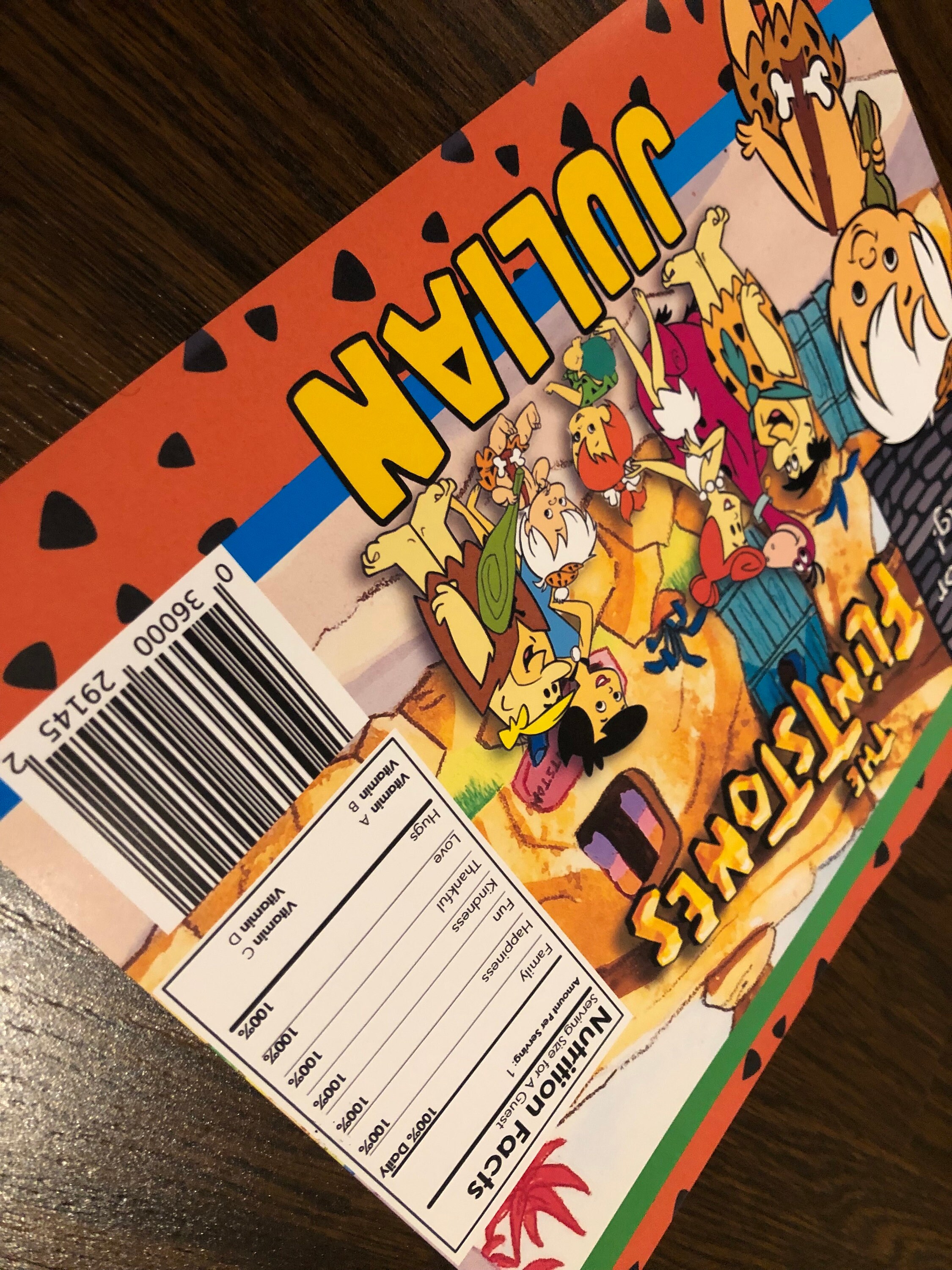 Pebbles Bam Bam Chip Bag Instant Download, Flintstones Chip Bag ...