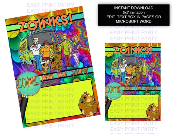 Scooby Snacks Box Print