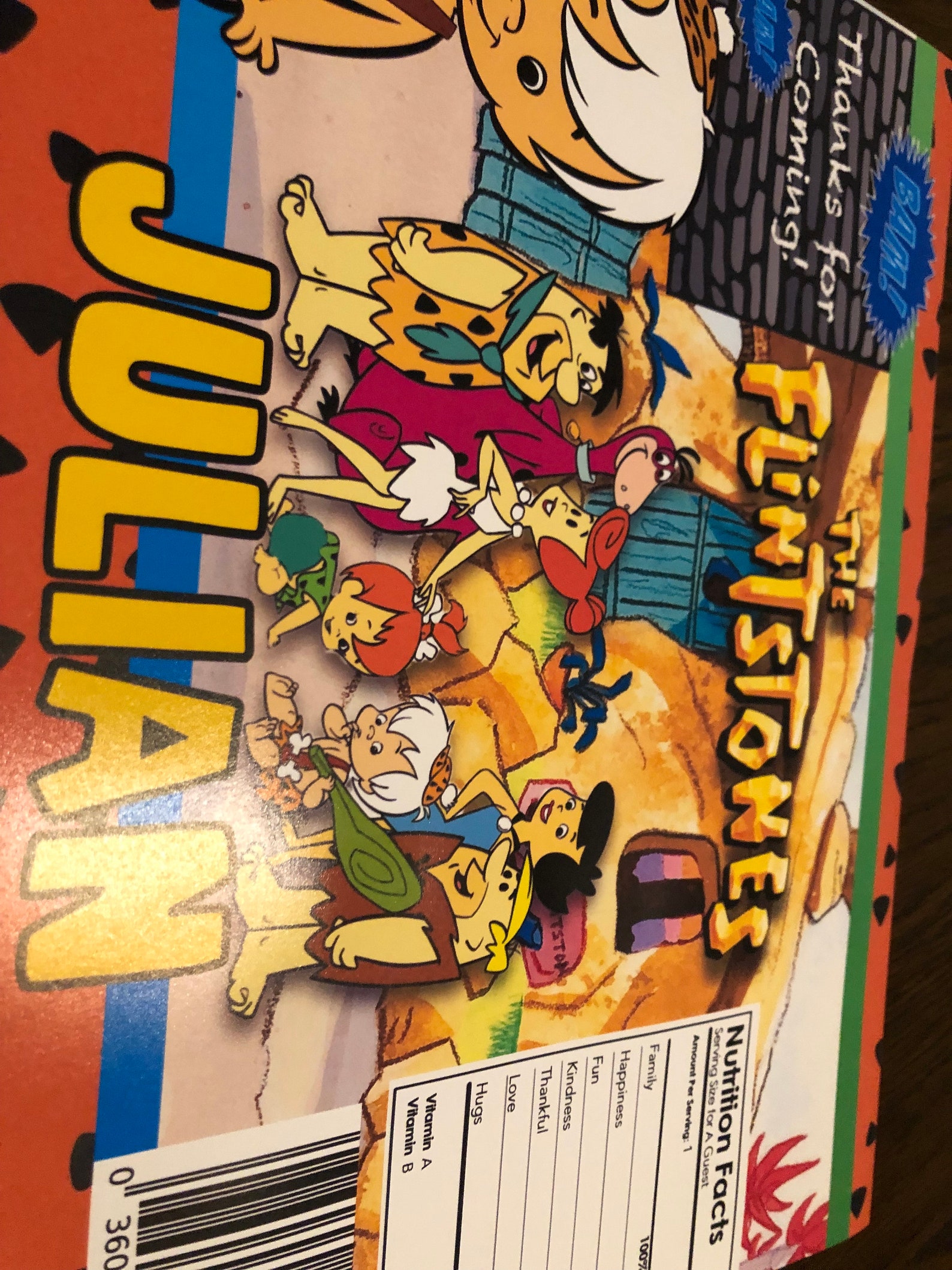 Pebbles Bam Bam Chip Bag Instant Download, Flintstones Chip Bag ...