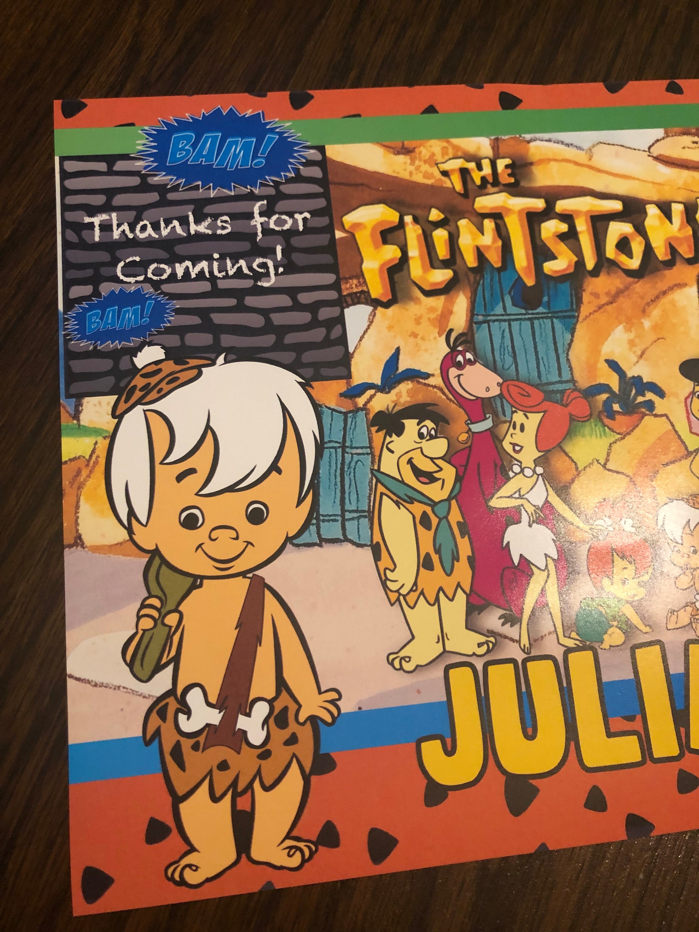 Pebbles Bam Bam Chip Bag Instant Download, Flintstones Chip Bag ...