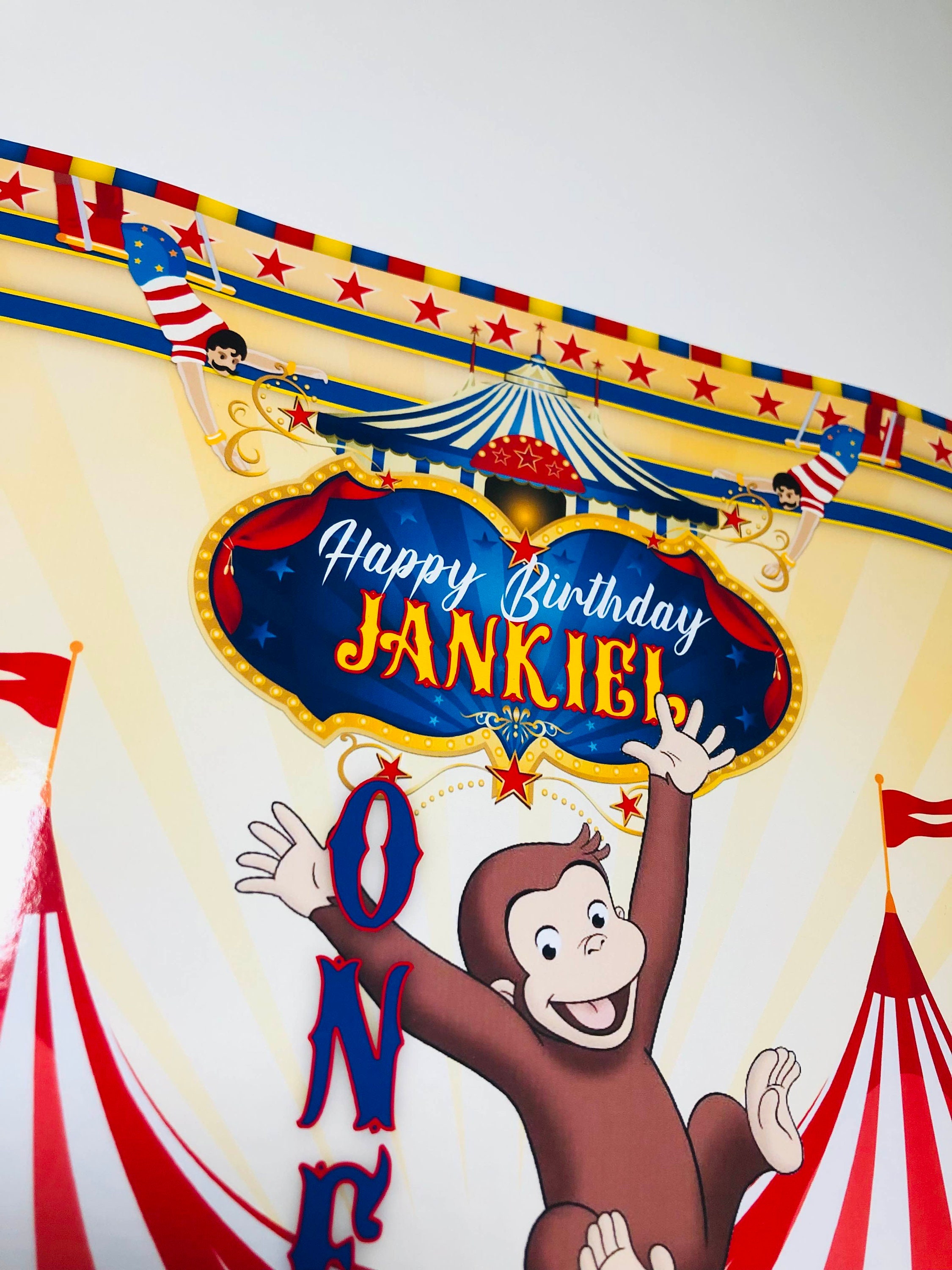 Curious George Birthday Favor Chip Bag Instant Download - Etsy