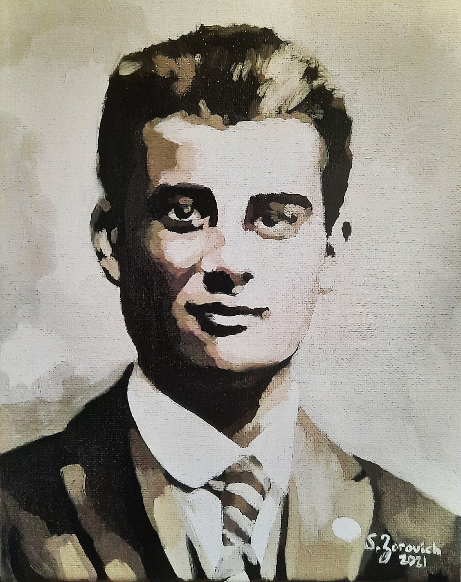Bl. Pier Giorgio Frassati portrait PRINT 8x10 in oil | Etsy