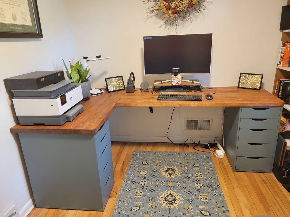 Kinney solid wood desk store