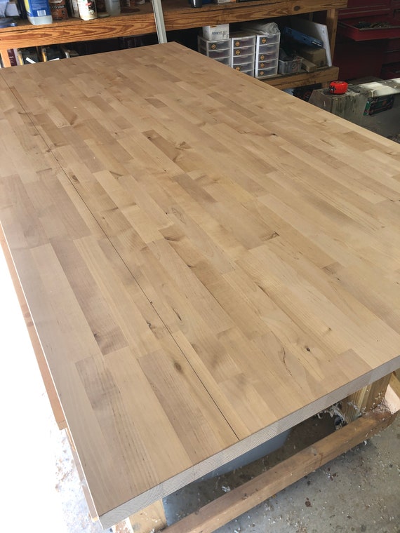 Sale Dining Top Butcher Block Custom Table Desk Kitchen Office Solid Wood TT 10 Etsy Italia