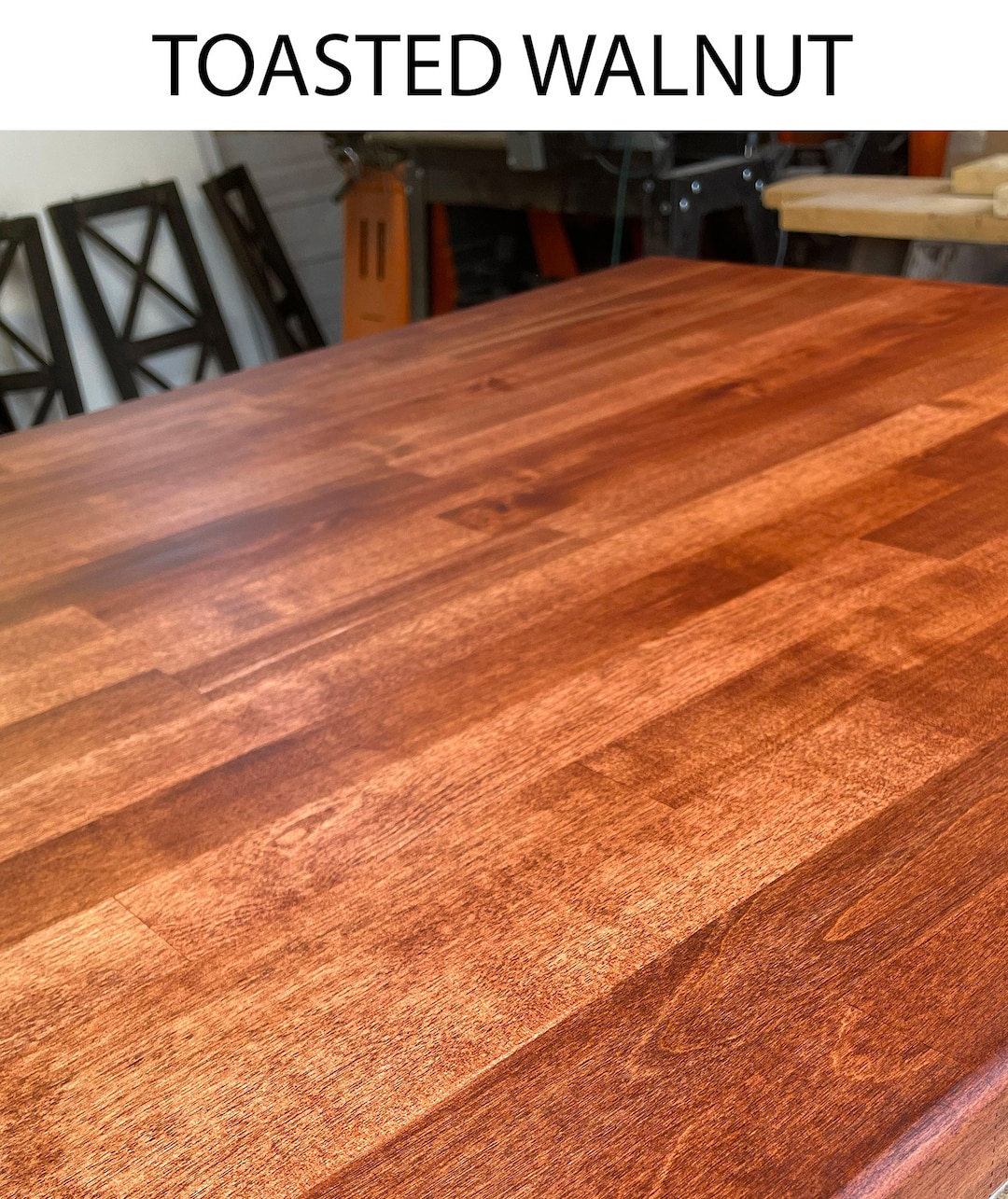 New! Butcher Block Dining Table - Top Custom Made With Sustainably ...