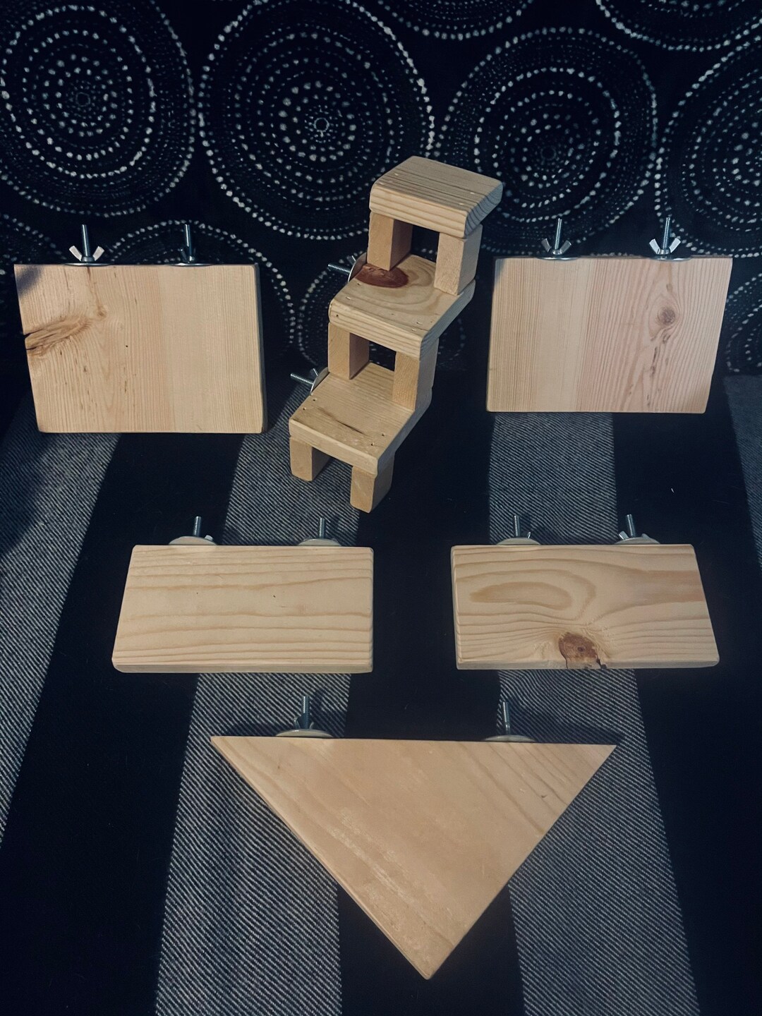 Kiln Dried Pine Ledge Set: Chinchilla, Rats, Birds, and More - Etsy