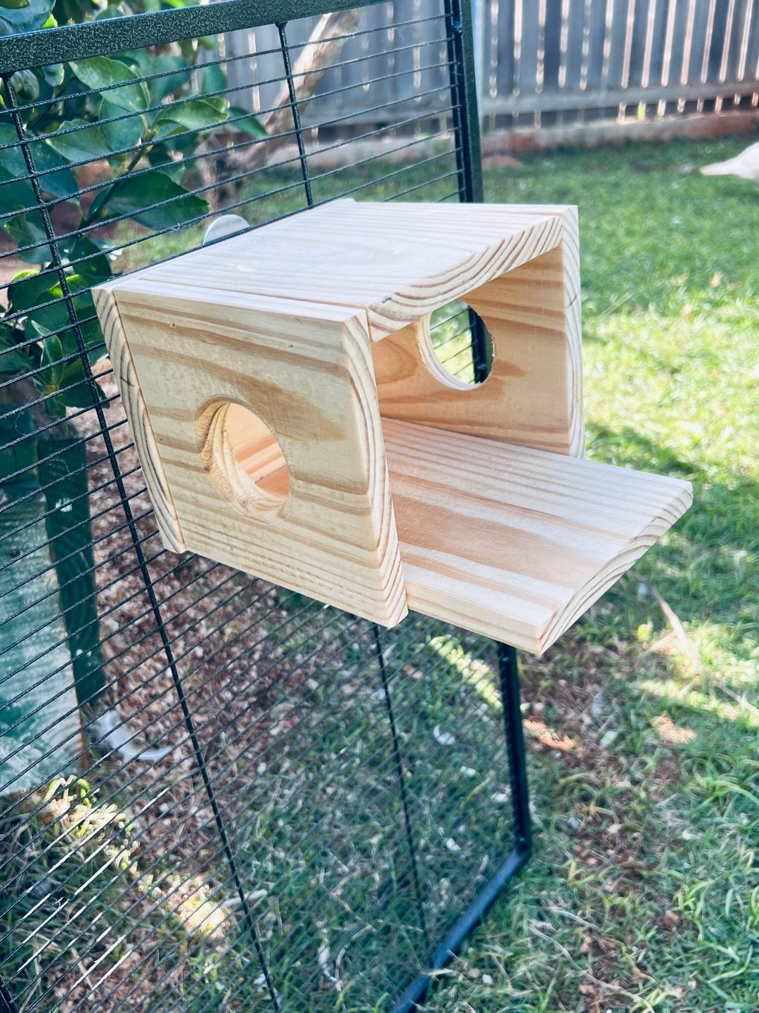 Cute and Cozy Critter Hideout/house for Chinchillas, Rats, Birds, Degu ...