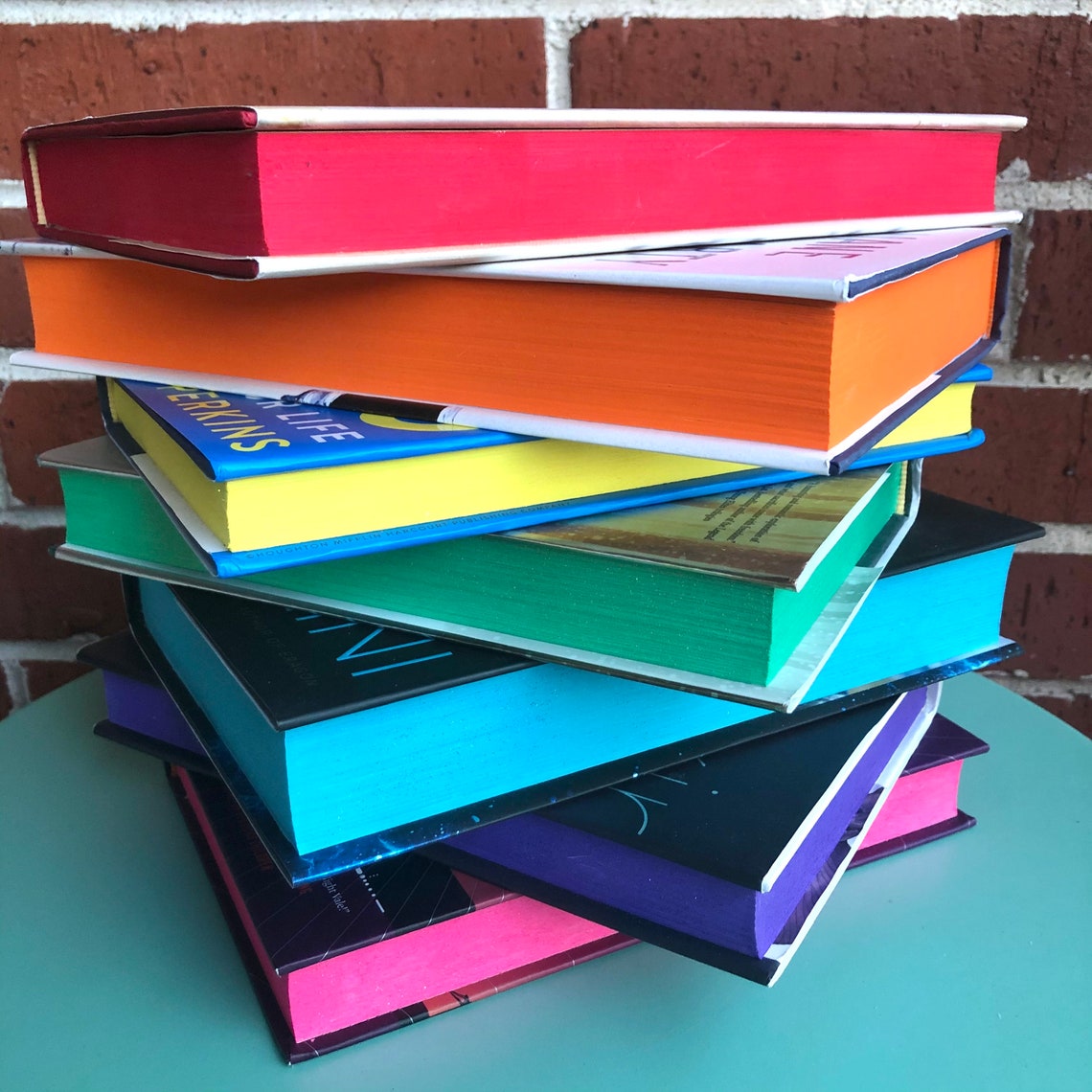 Book Included Custom Book Edges - Etsy